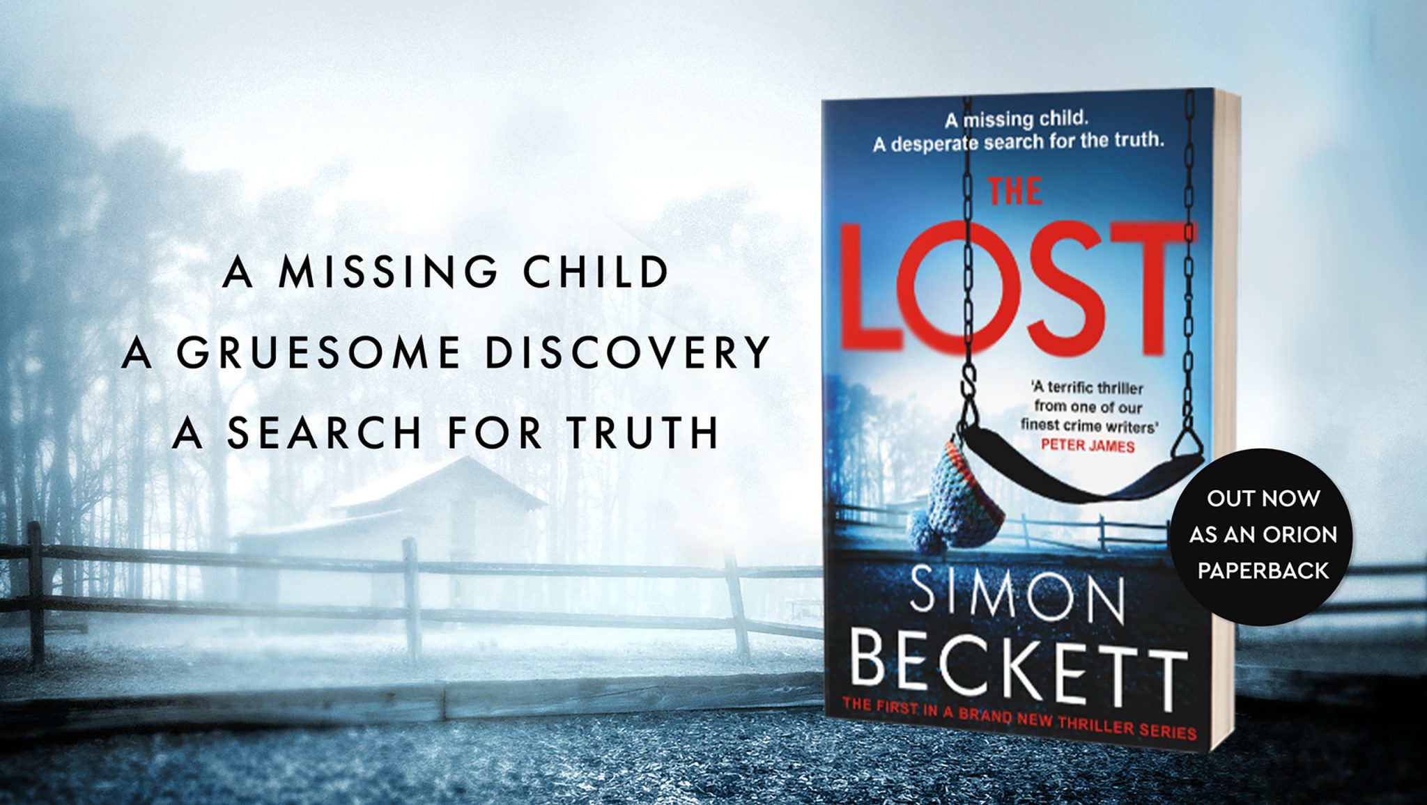 Website of Bestselling Thriller Author Simon Beckett